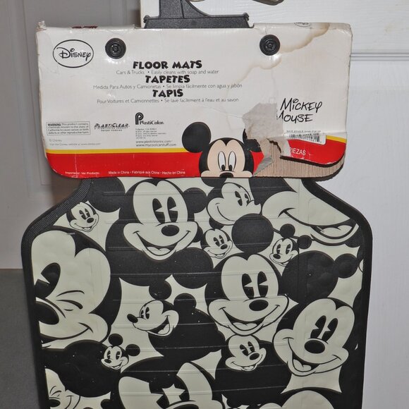 Other | Disney Mickey Mouse Face Expressions Car Floor Mats2pc ...